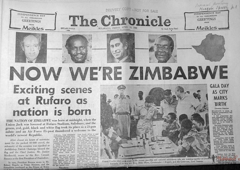 A Dream to be Deferred: Zimbabwe’s First Elections and Independence ...