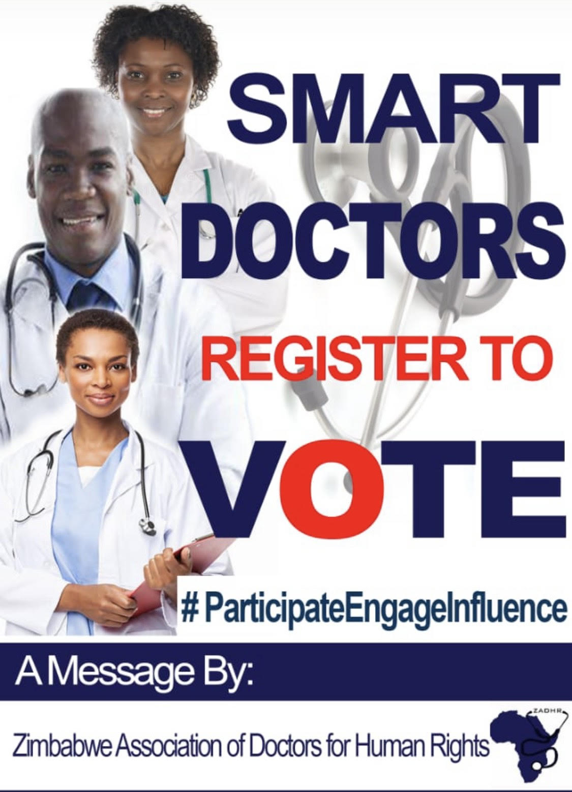 Doctors launch voter registration campaign